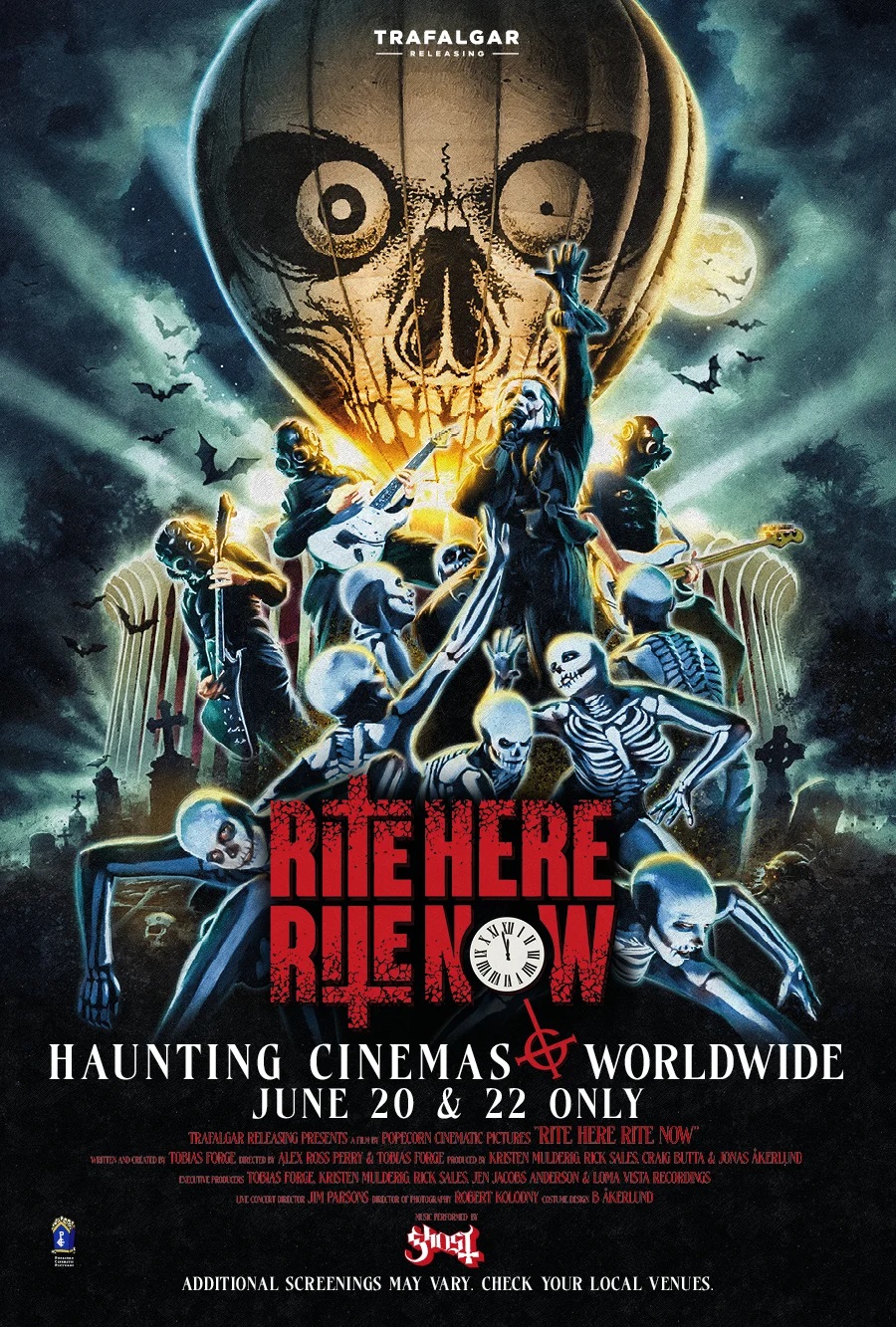 Koncertni film “Ghost: Rite Here Rite Now” 20. i 22. juna ekskluzivno u ...
